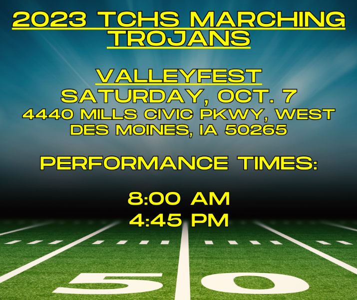 Tri-Center CSD - TC Marching Band to perform at Valleyfest October 7th